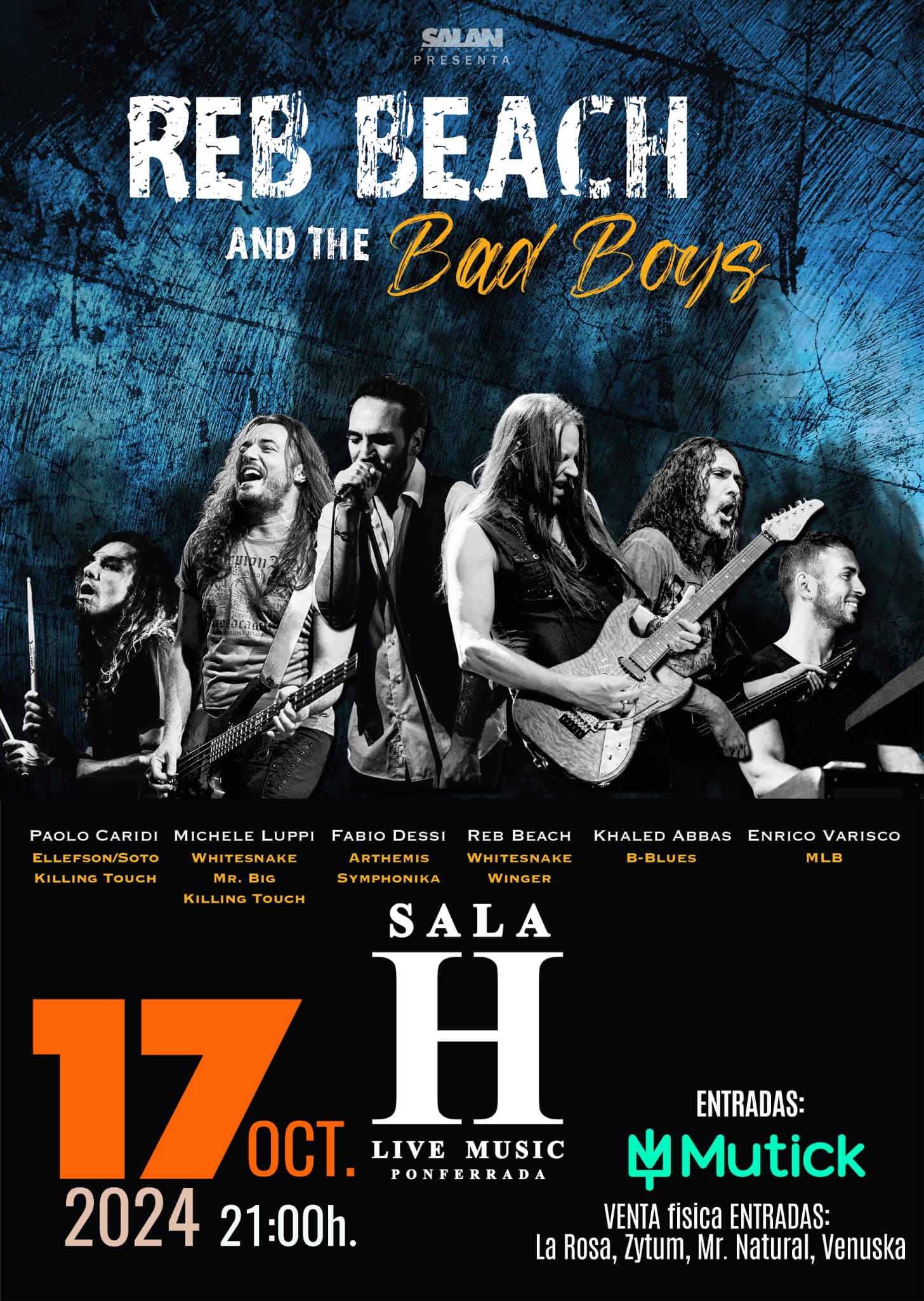 Reb Beach & Bad Boys - Salán Producciones